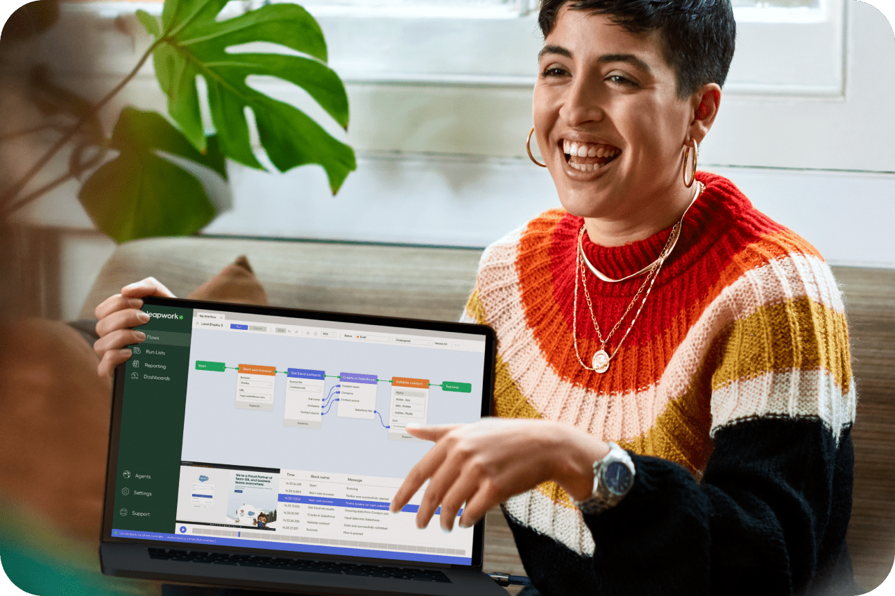 Leapwork Codeless Test Automation Platform